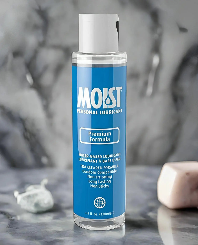 Moist Premium Formula Water-based Personal Lubricant - 4.4oz - JLD